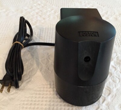 Boston Model 21 Black Electric Pencil Sharpener Made in USA - Tested | eBay