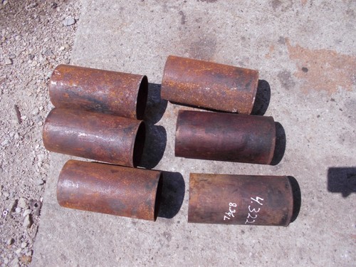 6) Farmall IHC IH tractor engine block sleeve sleeves fr piston 4.322 x ...