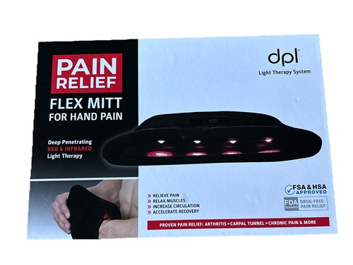 DPL Flex Pad Pain Relief System Light Therapy Wrap Tested and Works ...