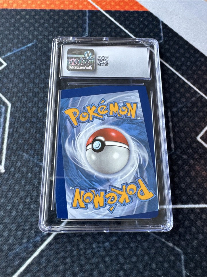 Pokémon TCG Charizard V Promo SWSH050 Twisted Miscut Error CGC 6.5 EX ...