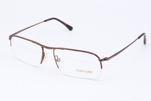 NEW TOM FORD TF 5211 048 BROWN HAVANA EYEGLASSES AUTHENTIC FRAMES 55-17 ...