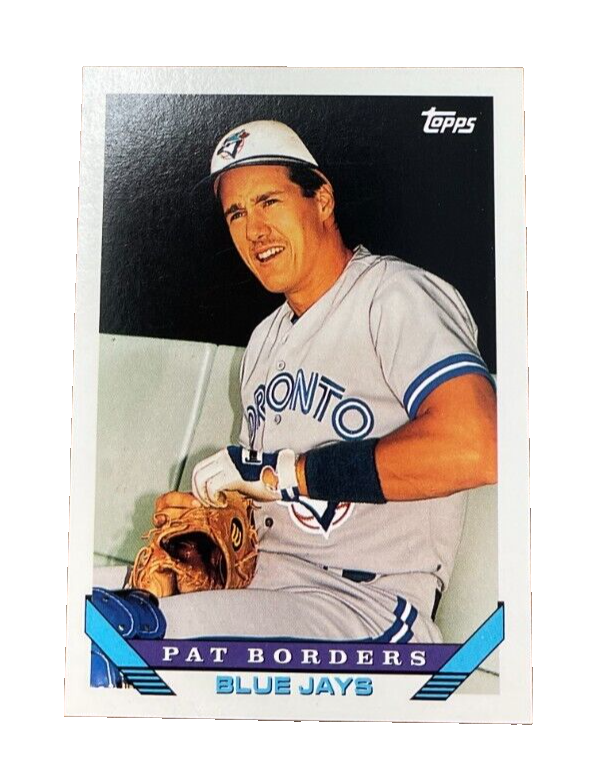 1993 TOPPS Card # 322 Pat Borders - Toronto Blue Jays | eBay