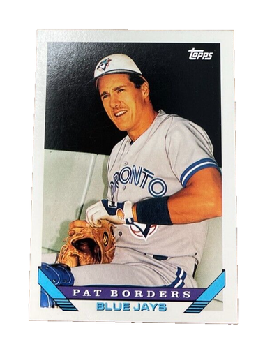 1993 TOPPS Card # 322 Pat Borders - Toronto Blue Jays | eBay