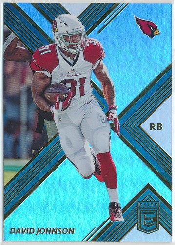 David Johnson - Arizona Cardinals - 2017 Donruss Elite Football - Base ...