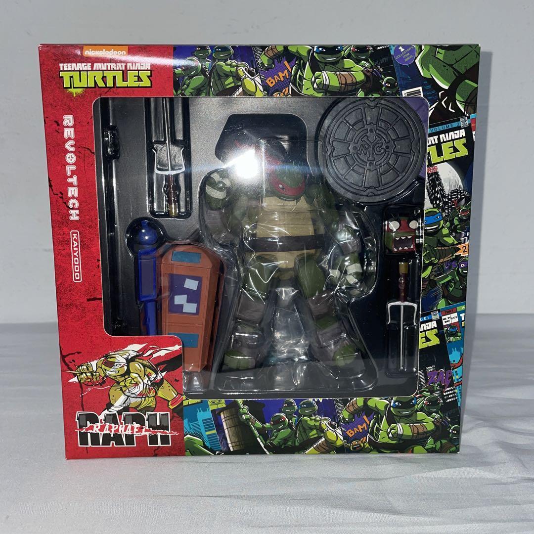 Kaiyodo Revoltech Teenage Mutant Ninja Turtles RAPHAEL Action Figure ...