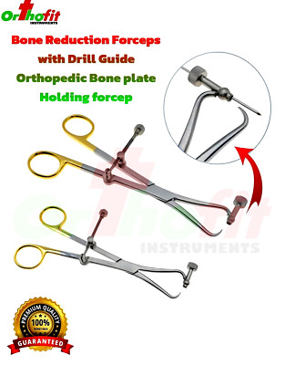 Bone Reduction Forceps with Drill Guide Orthopedic Bone Plate Holding ...