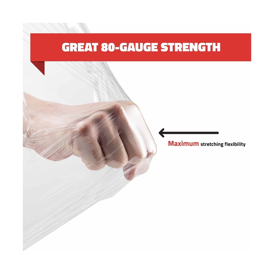 12 Pack Mini Hand Stretch Wrap and 4 Pack 17.5" Clear Stretch Wrap | eBay
