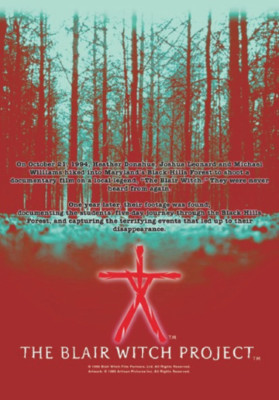Blair Witch Project 'stickman' fabric poster | eBay