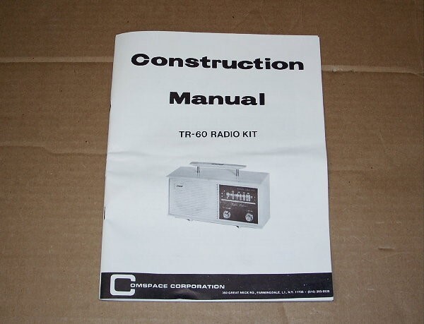 VINTAGE AM transistor radio KIT UNBUILT portable receiver DIY ...