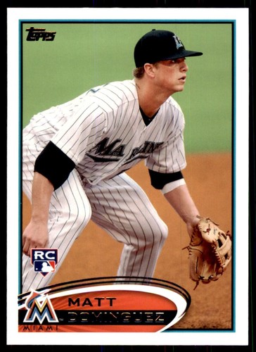 2012 Topps Matt Dominguez Rookie Baseball Cards #198 | eBay