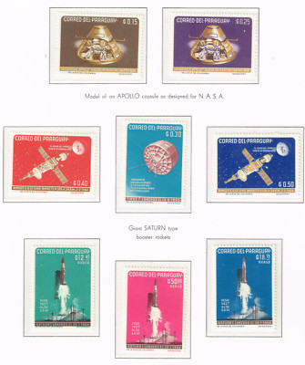 Paraguay Space Exploration Rockets set with airmails 1963 MNH | eBay