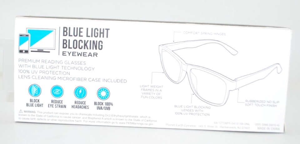 ONLY EYEWEAR Reader BLUE LIGHT BLOCKING " The Composer " 1.50 | eBay