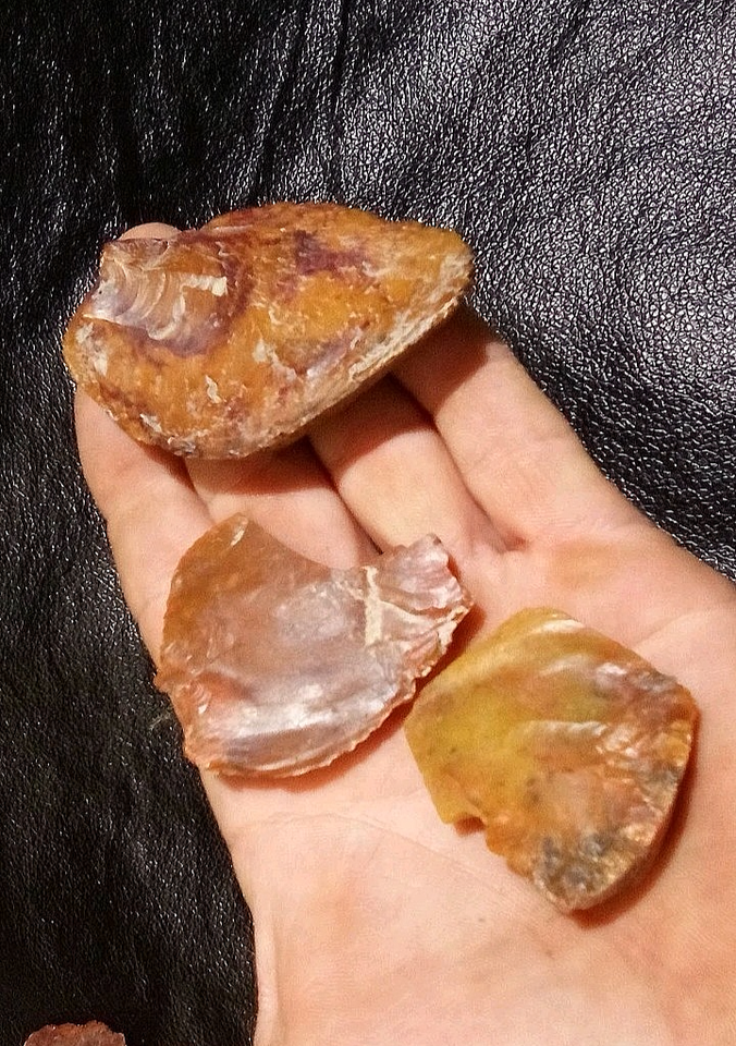 19 Rainbow Petrified Wood Flakes Tools Artifacts Arrowheads Native American | eBay