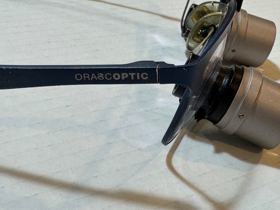 ORASCOPTIC LOUPES 3.5X TEMPO SLATE FRAME DENTAL HYGIENIST | eBay