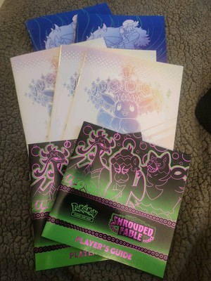 Pokemon Player's Guide Assorted LOT 7 ETB Players Guide Book Elite ...