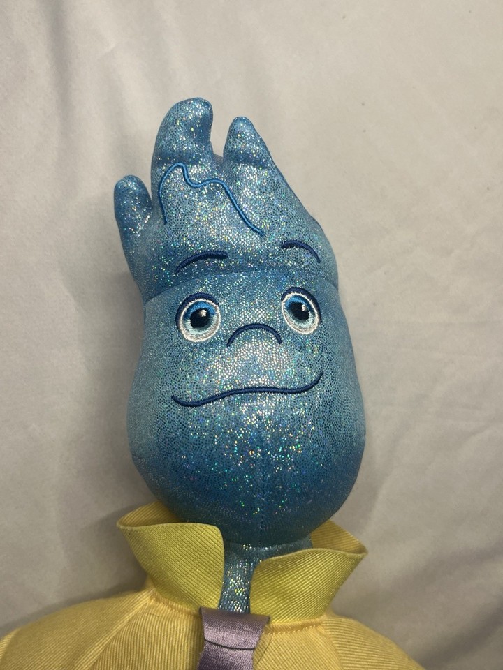 Disney Pixar's Elemental Inspector Wade Ripple 14" Plush Rare Disney ...