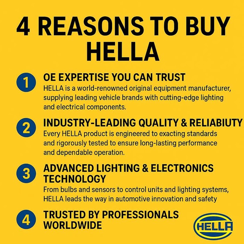 Hella Indicator Turn Signal Bulb BA15s 12V 21W fits Land Rover Defender ...