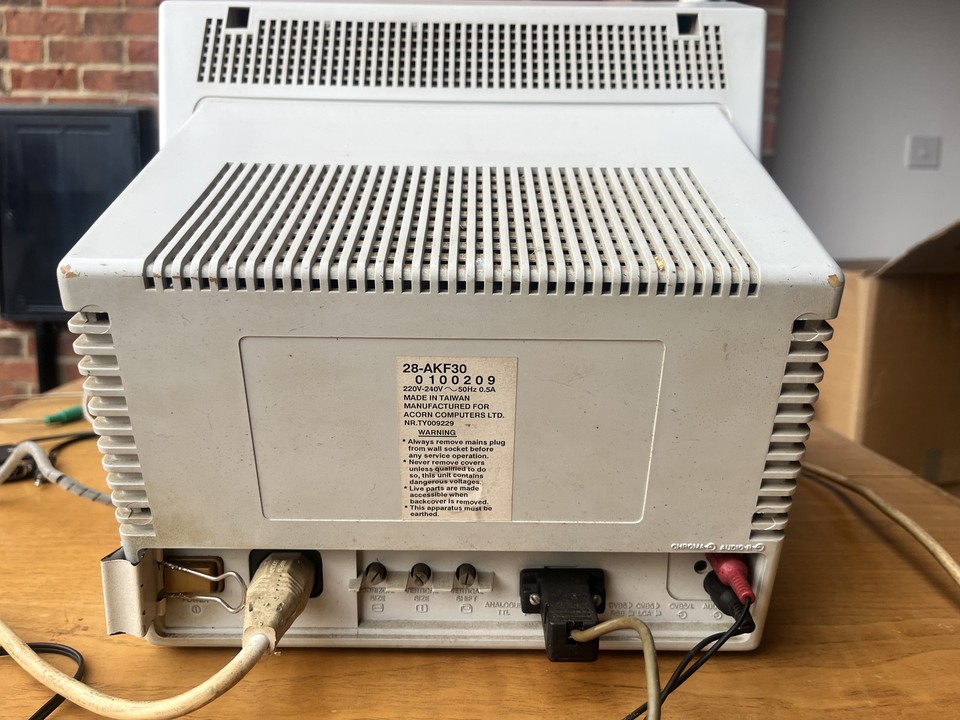 Acorn Computer, Monitor, Mouse, Keyboard RISC OS 3 1992 Archimedes A310 ...