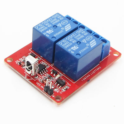 12V 2-Channel Relay 2CH IR Infrared Remote Controll Switch Relay Module ...