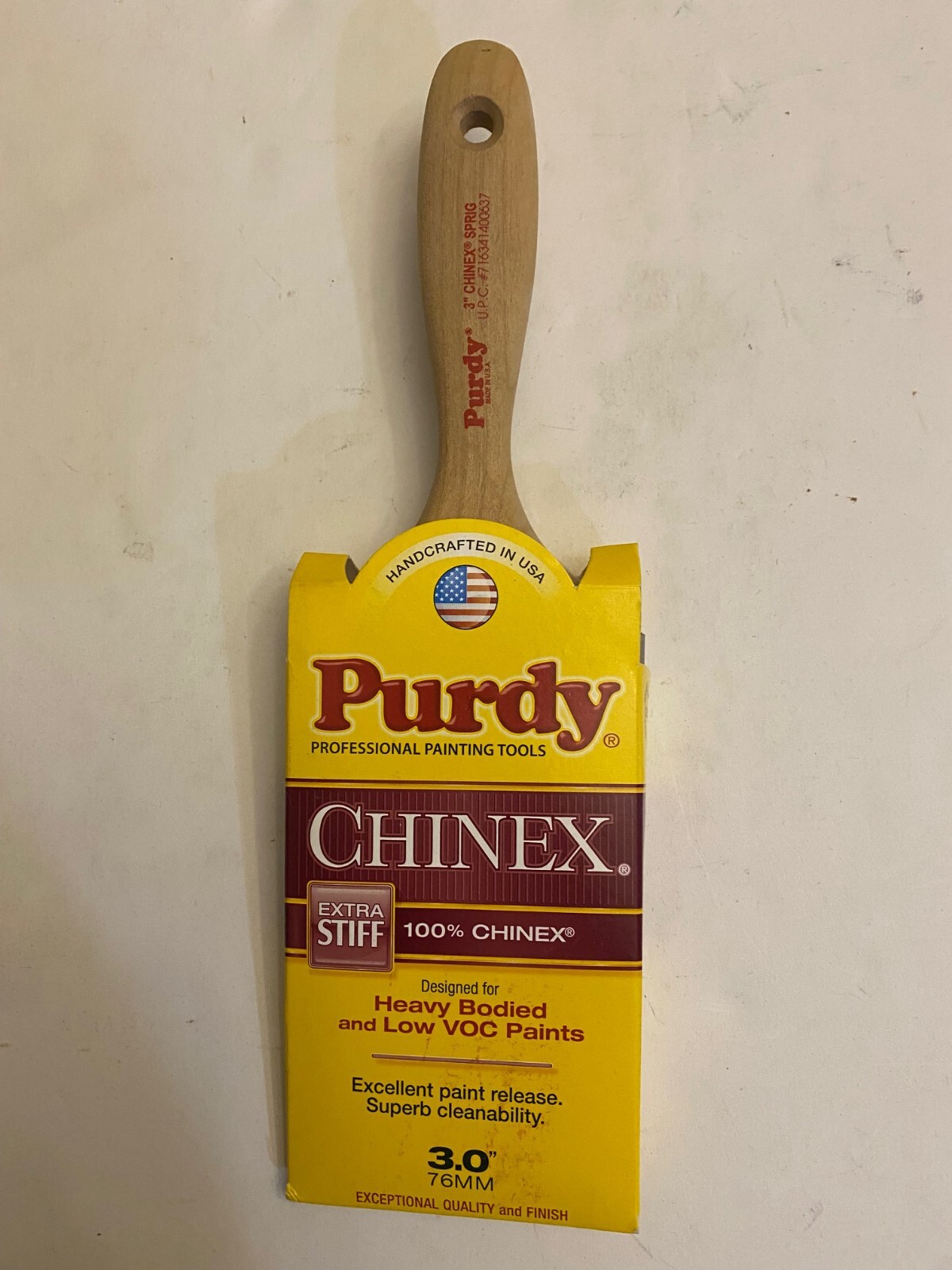 Purdy Chinex Elite Sprig 3 In. W Extra Stiff Flat Paint Brush for sale ...