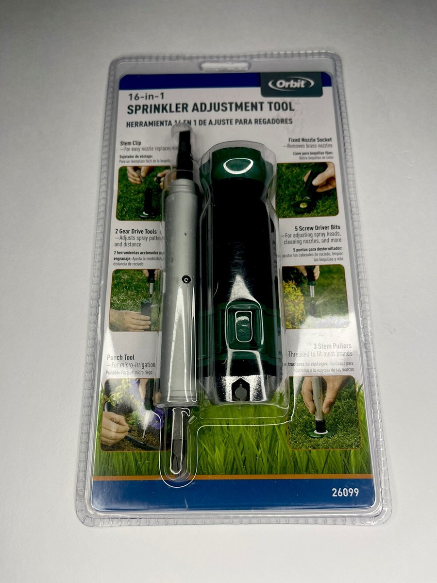 Orbit Sprinkler Adjustment Tool Universal Spray Head Pull Up Tool