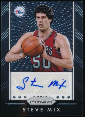 STEVE MIX 2015-16 PANINI PRIZM AUTOGRAPH #PSMX *PHILADELPHIA 76ERS* | eBay