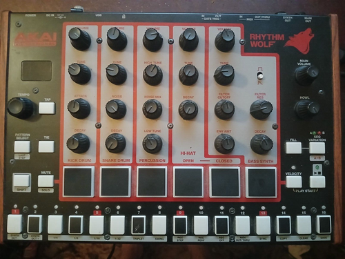 Akai Rhythm Wolf Analog Drum Machine and Bass Synthesizer | eBay