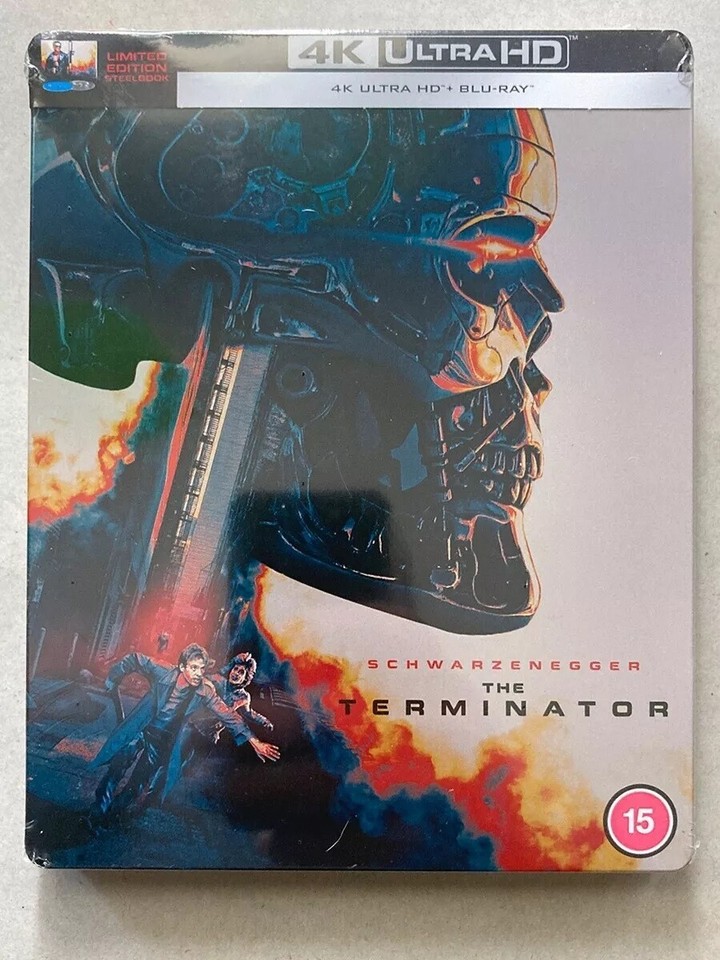 THE TERMINATOR (1984) 40th Anniv Limited Edition 4K UHD Blu-Ray ...