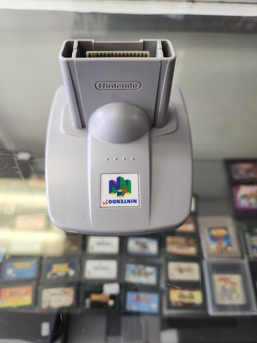 Nintendo 64 Transfer Pak Controller - Gray 45496860219| eBay