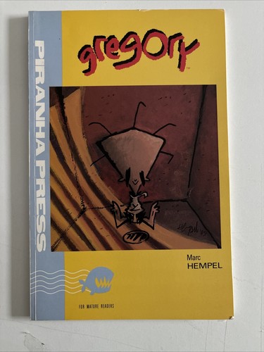 Gregory TPB 1989 Piranha Press Graphic Novel Marc Hempel Comic Book ...