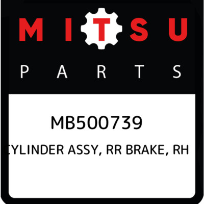 MB500739 Mitsubishi Cylinder assy, rr brake, rh MB500739, New Genuine ...