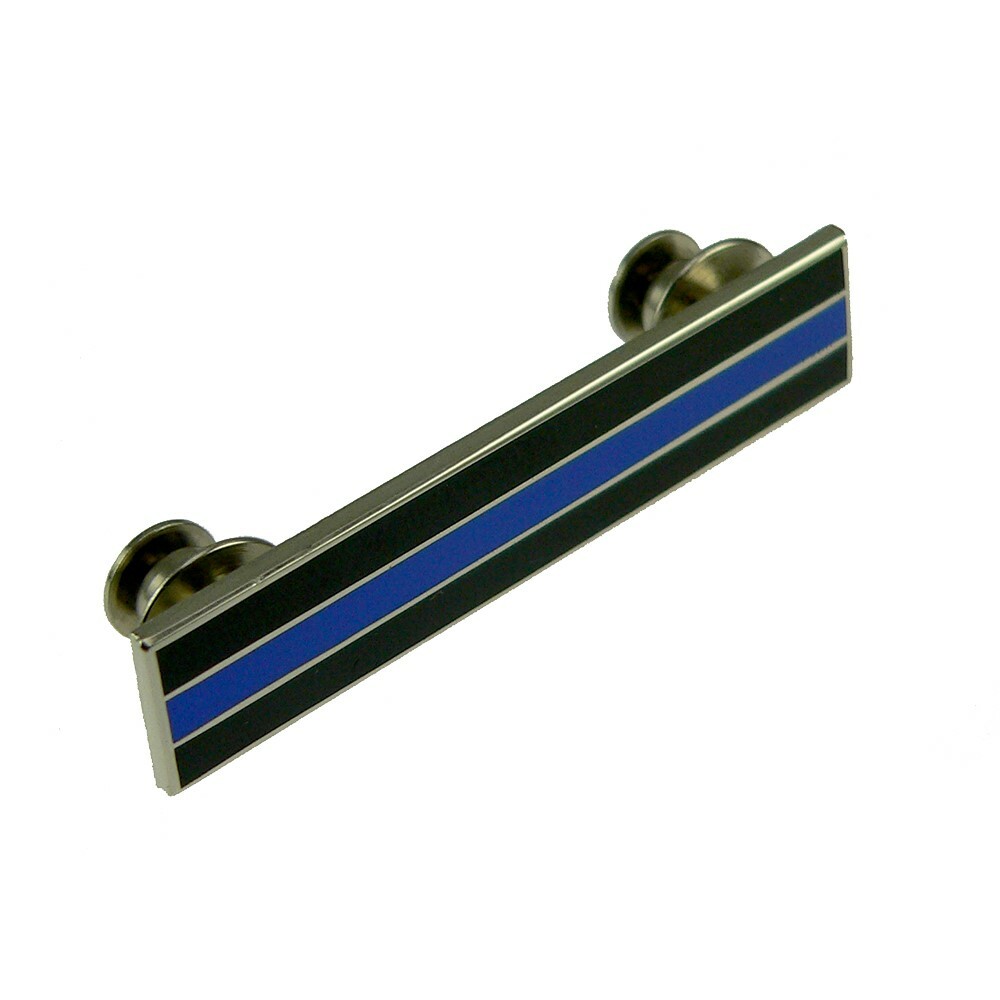 Thin Blue Line Police Citation Bar Mourning Merit Award Commendation ...
