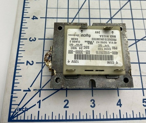 Tyco 4000-09E07AE15 Transformer 120V 40 VA 50/60Hz 025-30889-000 ...