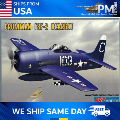 Art Model 7201 GRUMMAN F8F-2 BEARCAT US NAVAL FIGHTER model kit 1/72 | eBay