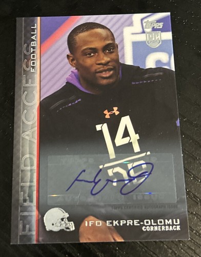 2015 Topps Field Access Ifo Ekpere-Olomu Rookie Auto | eBay
