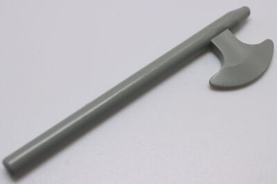 Lego 2x Castle Light Gray Halberd Pike Minifig Weapon | eBay