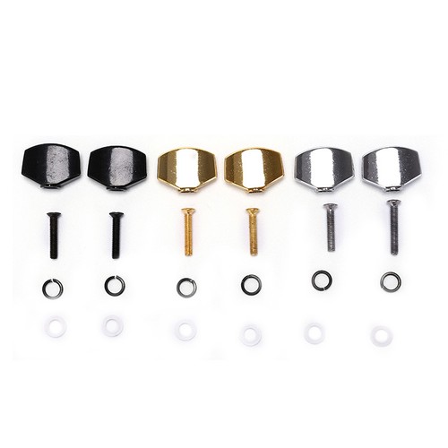 2pcs guitar tuning machine heads knob metal buttons machine tuner knobs ...