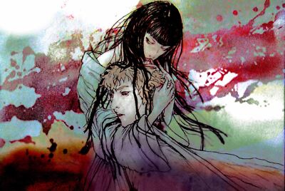 Anime girls dark hair fantasy Playmat Game Mat Desk | eBay