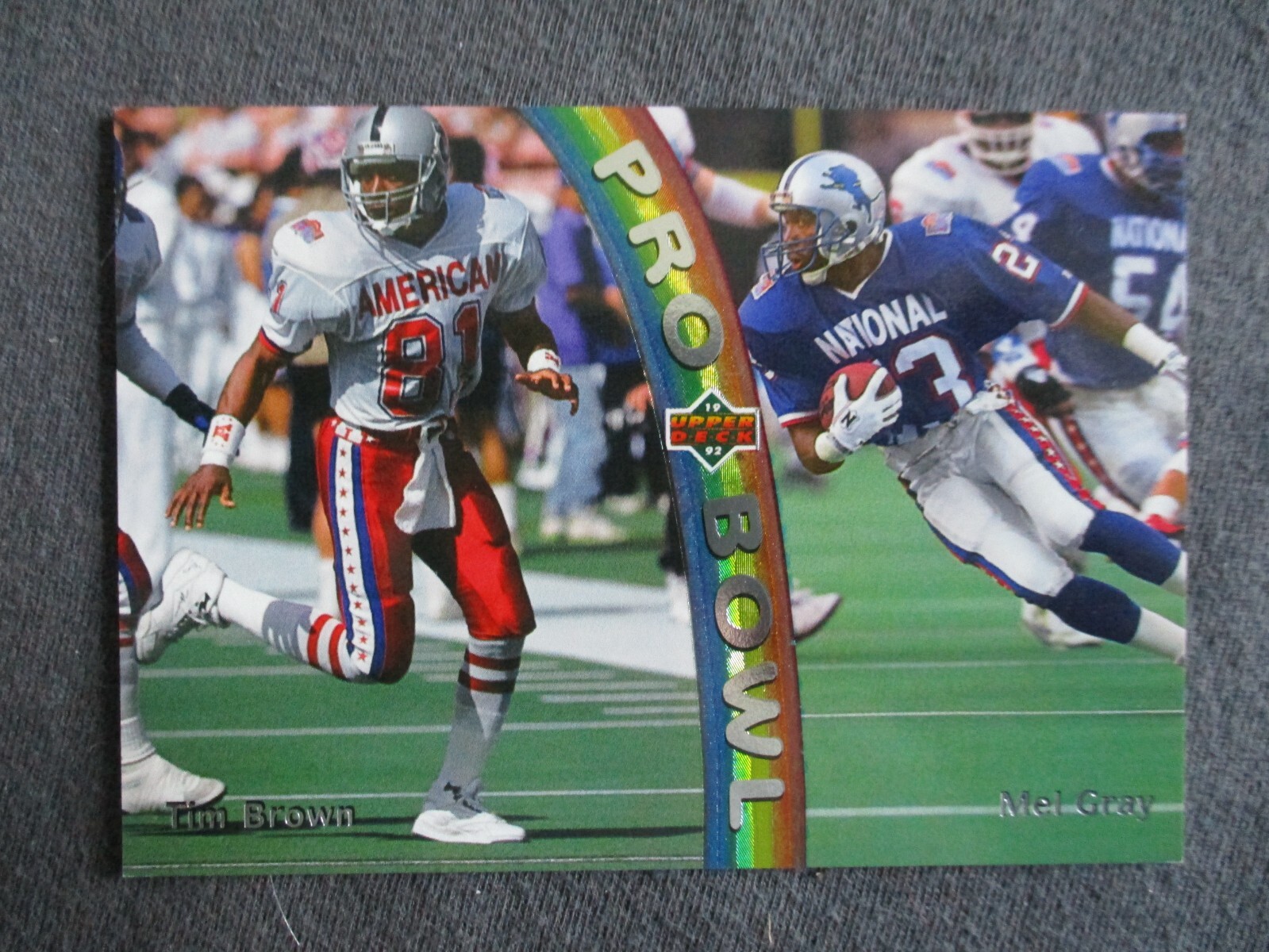 Mel Gray / Tim Brown 1992 Upper Deck #PB15 Pro Bowl Price Guide ...