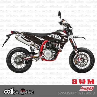 GRAPHICS DECALS STICKERS KIT FOR SWM SM500R RS500R RS300R 2018-2024 | eBay