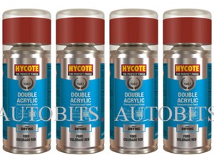 4x Hycote Ford Colorado Red K/NDTA Spray Paint 5011807031840 | eBay