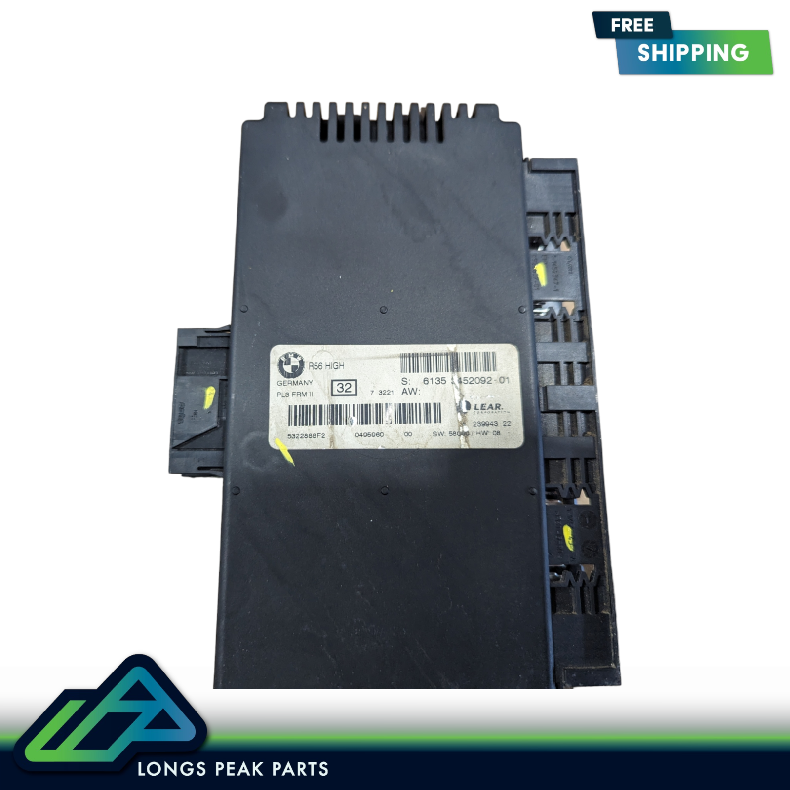 2007-2009 Mini Cooper R56 HIGH Footwell BCM Body Control Module 6135 ...