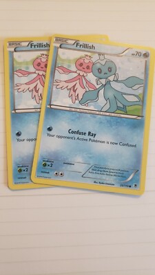 2x Pokémon TCG Cards Frillish 20/119 XY Phantom Forces Common | eBay