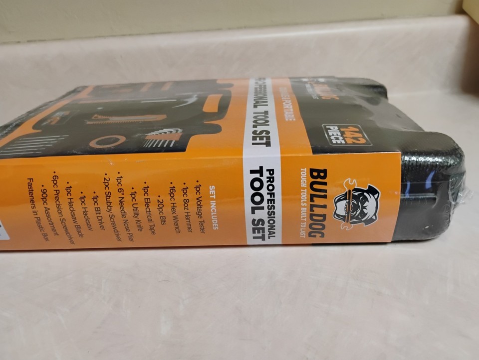 Brand New Bulldog Professional Household Tool Set 142-Piece | eBay