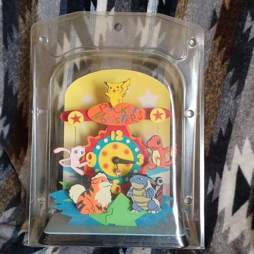 Items From The Time, Original Pokemon, Table Clock, Early Pokemon | eBay