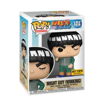 Funko POP Animation Vinyl NARUTO SHIPPUDEN MIGHT GUY WINKING EXCLUSIVE ...