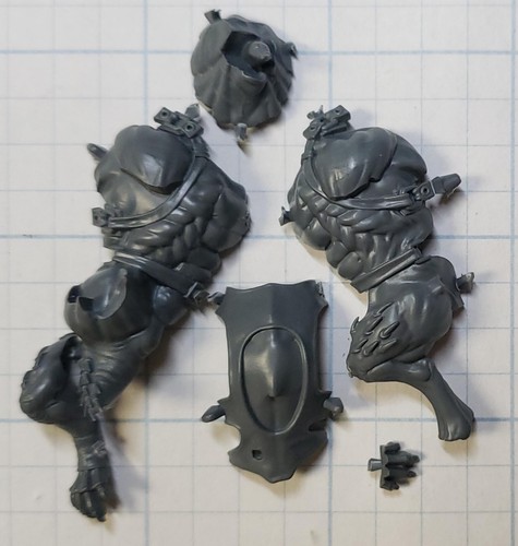 Warhammer 40k Tau Empire Bits Kroot Krootox Rampagers Mount Torso w ...