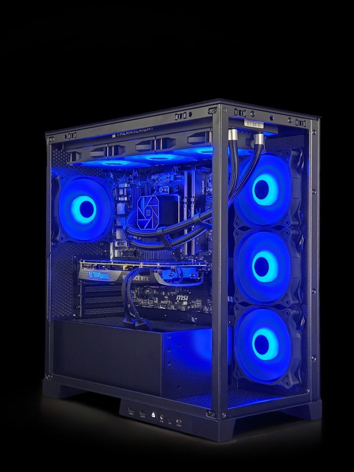 Clutch Computers Thunder Drum Gaming PC w/Ryzen 7 5700x/RTX 4070 Super ...