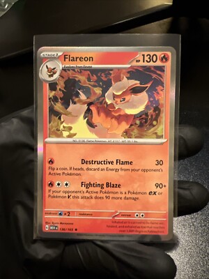 Flareon 136/165 151 Holo | eBay