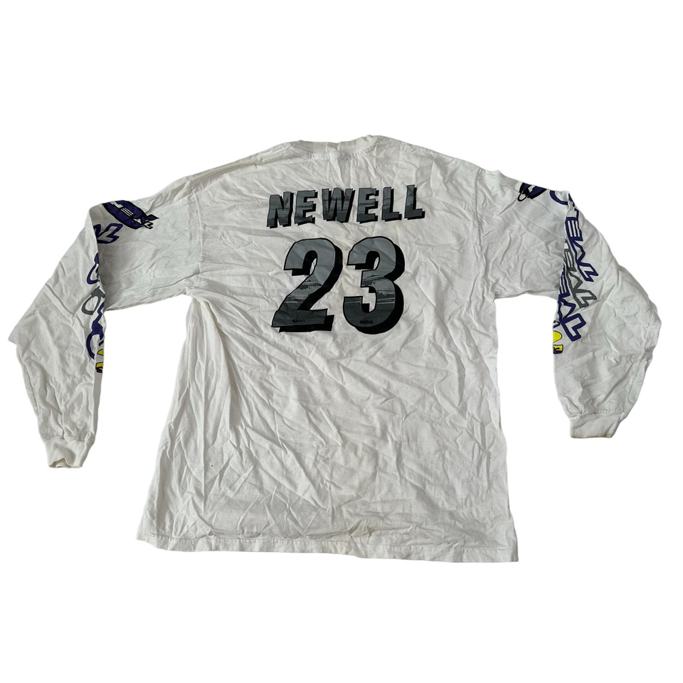 Vintage 90s O'Neal Newell #23 USA L/S Motocross XL Jersey Shirt VTG | eBay